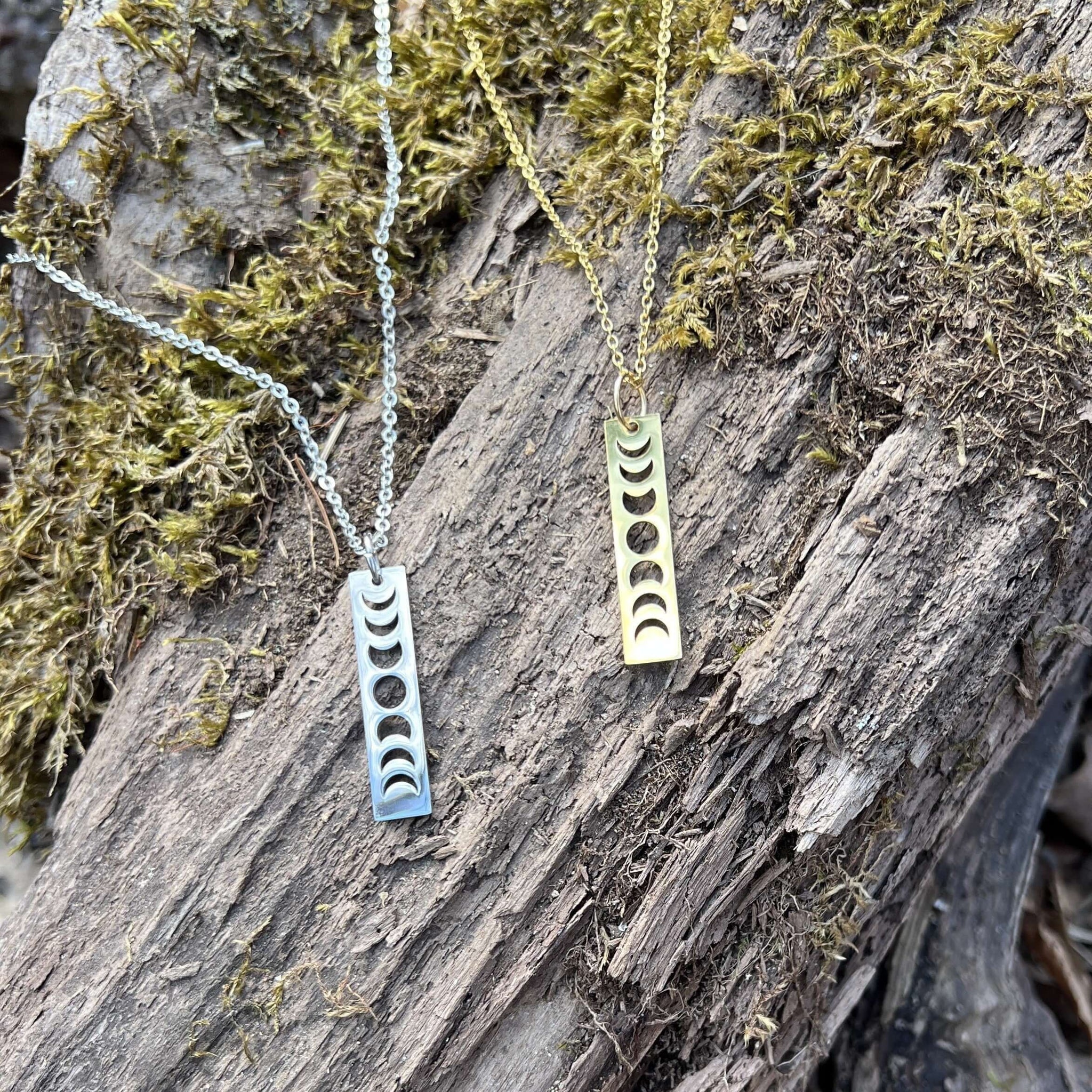 Lunar Journey Moon Phases Necklace | Jenson Natural Jewelry